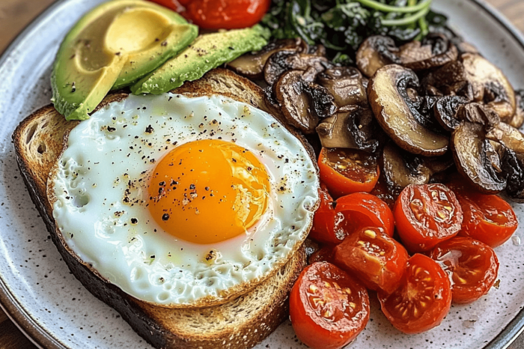 Ultimate Savory Breakfast Plate: A Balanced Start to Your Day